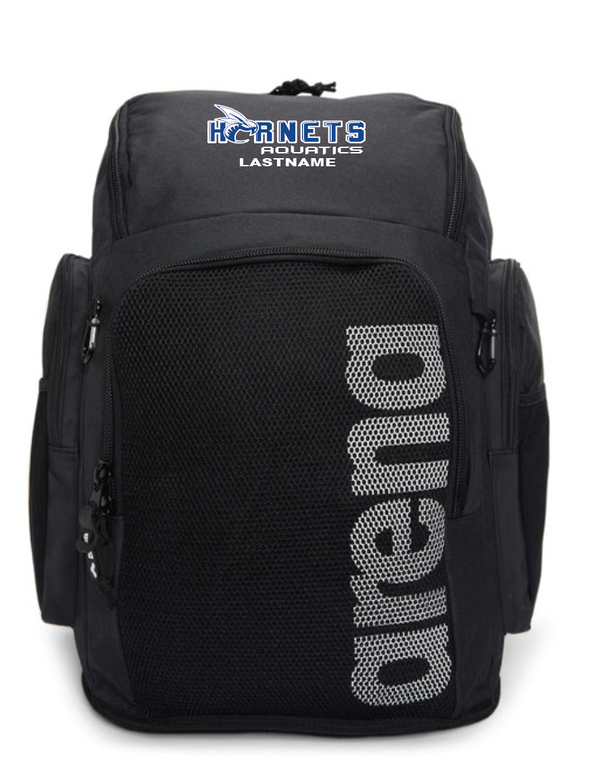 Sanger West Arena Backpack - Black - Personalized - RYTE Sport