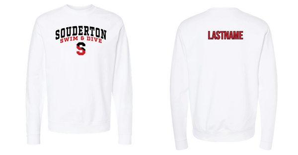 CUSTOM Souderton Swim and Dive apparel- White - RYTE Sport