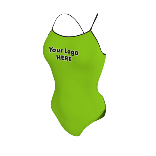 Womens Open Back Swimsuit Solid Womens Open Back Swimsuit. (x 2) - RYTE ...