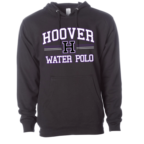 Hoover High School Boy's Water Polo 2021 Black Hoodie - RYTE Sport